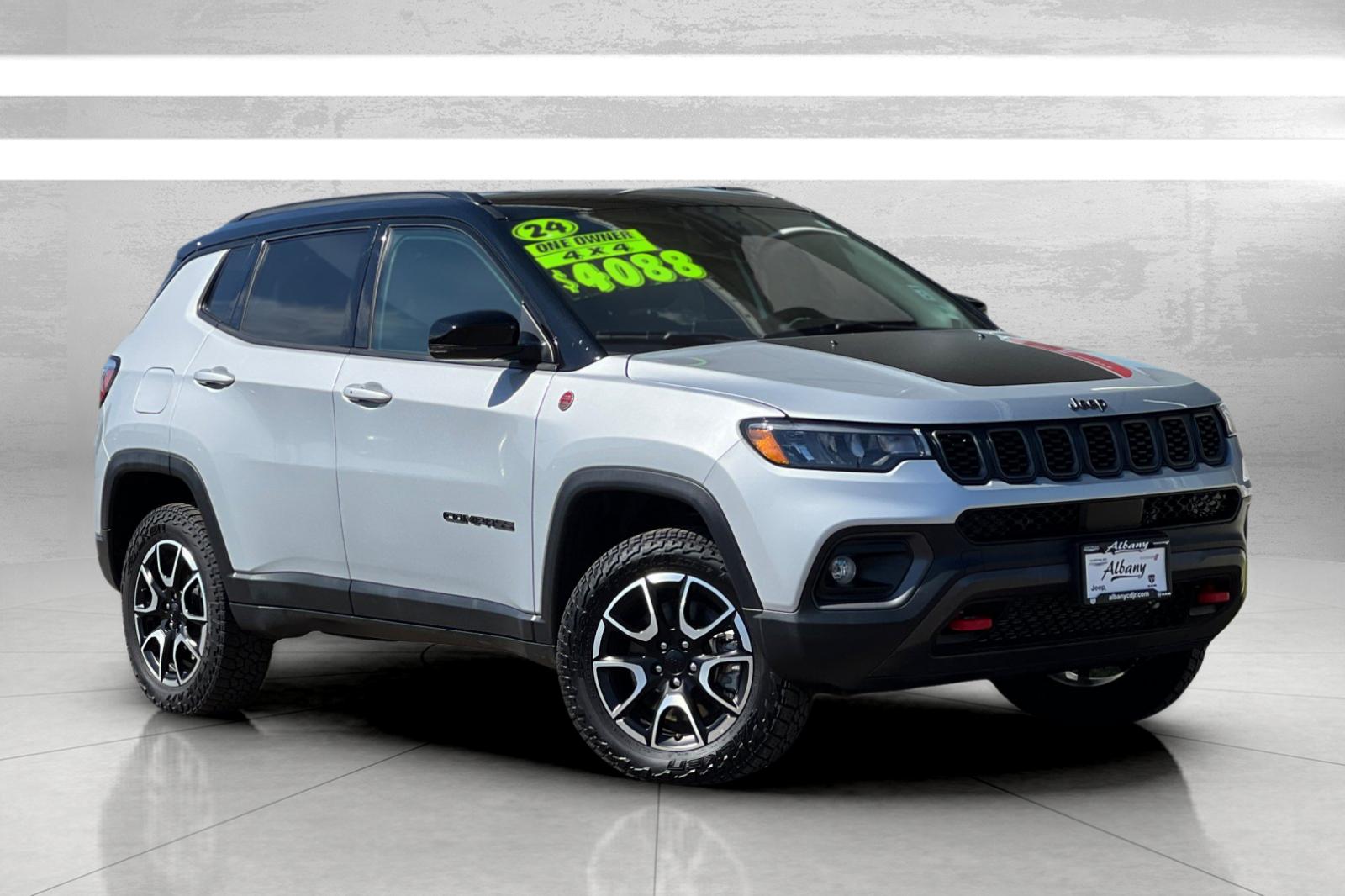 Pre-Owned 2024 Jeep Compass Trailhawk Sport Utility in Albany #U10352 ...
